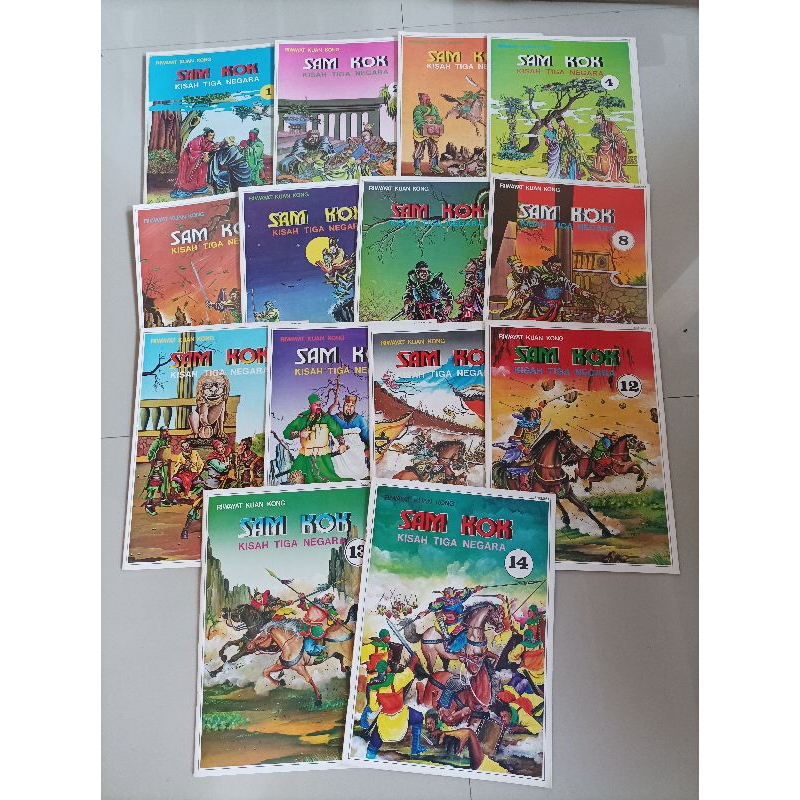 Jual Komik Riwayat Kuan Kong SAM KOK Kisah tiga negara | Shopee Indonesia