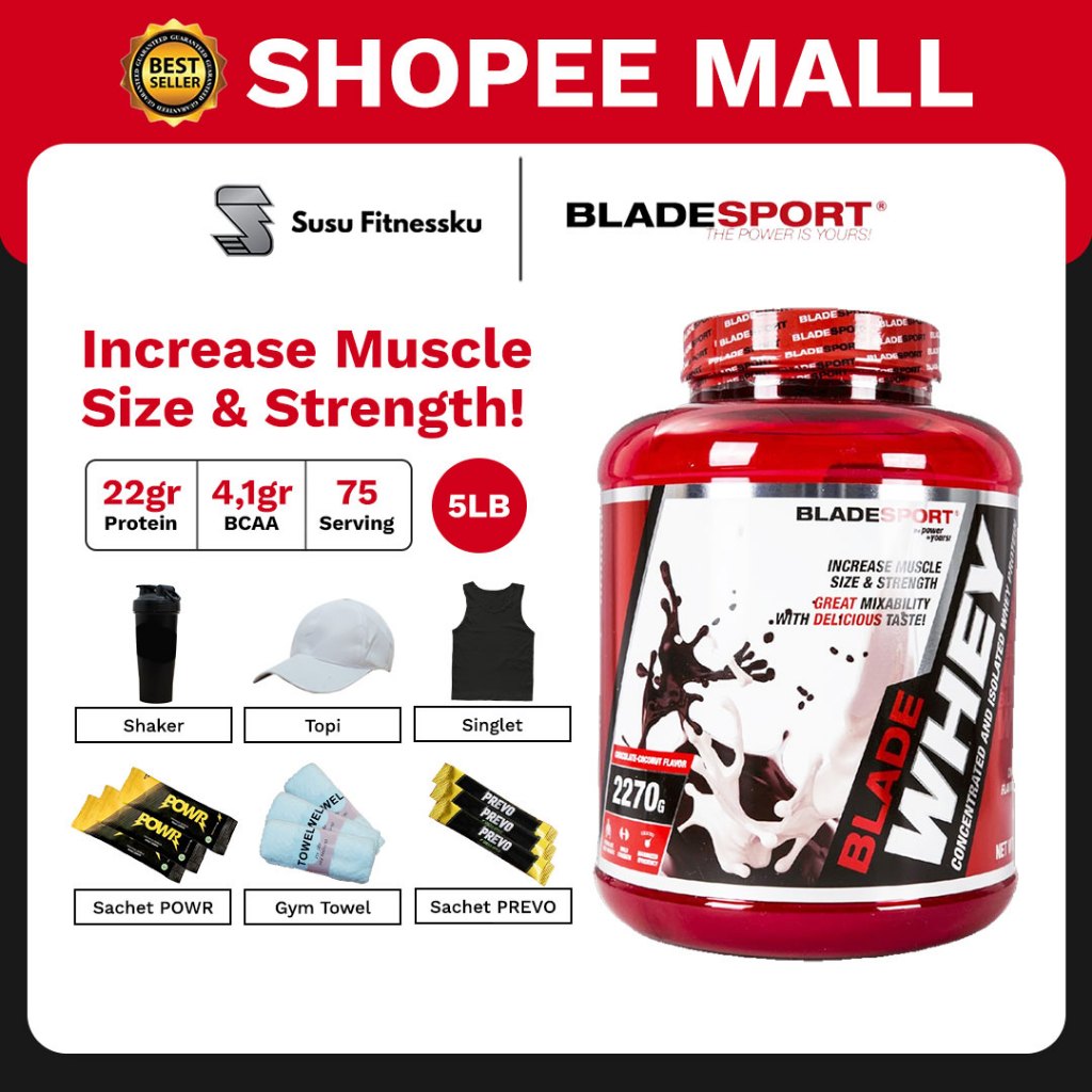 Jual Blade Anabolic Whey Protein 5 lbs Whey Protein | Shopee Indonesia
