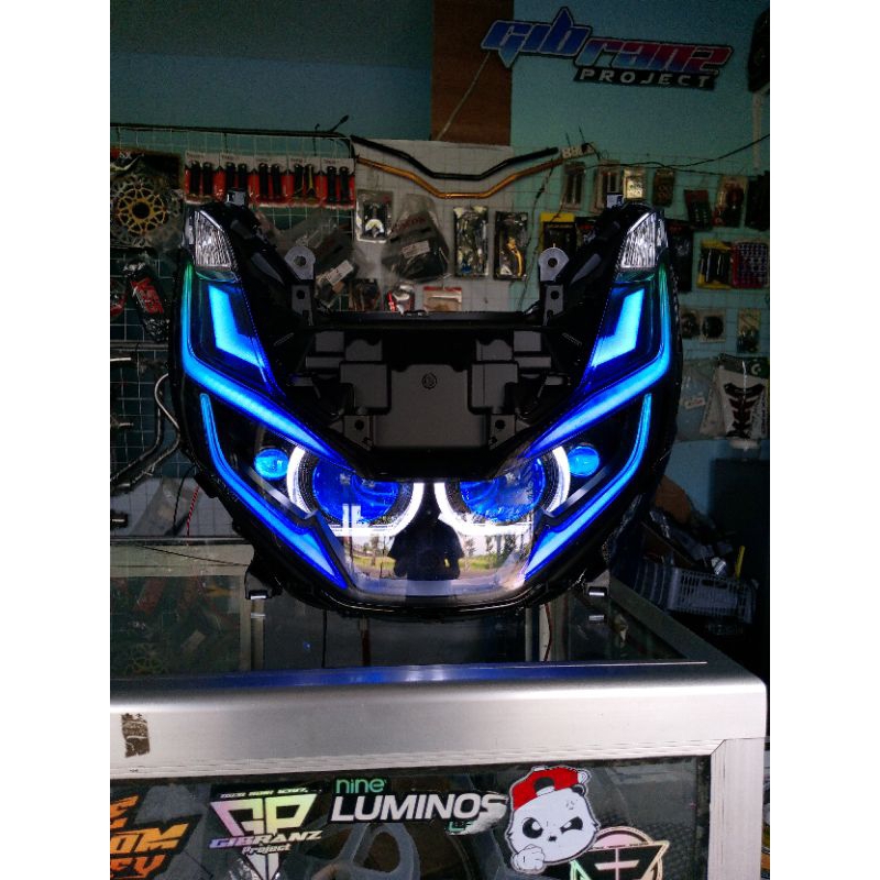 Jual paket biled pcx 160 fullset dengan reflektor | Shopee Indonesia