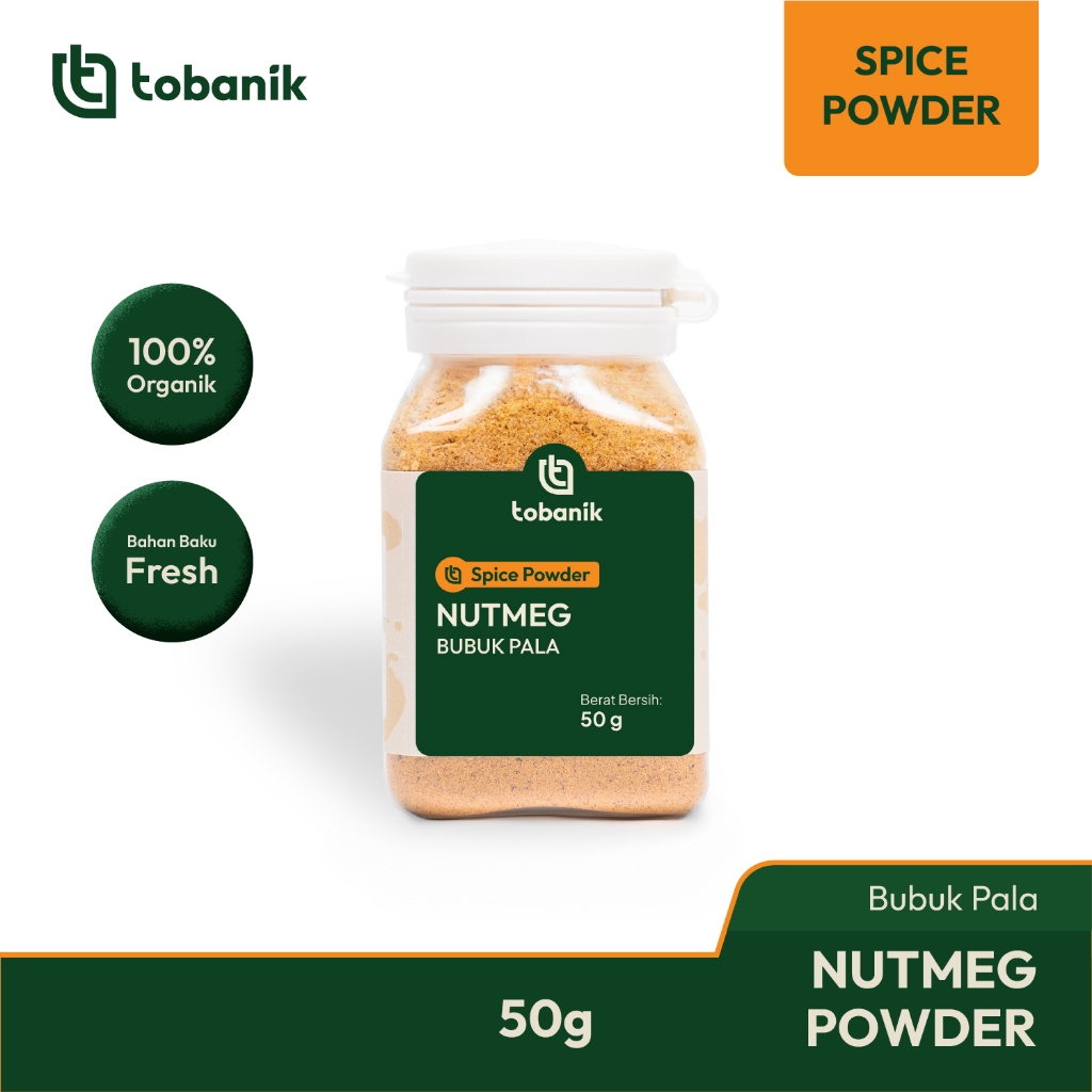 Jual Pala Bubuk Murni 50 Gram / Pure Nutmeg Powder | Shopee Indonesia