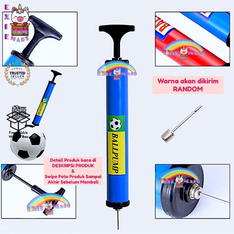 Jual ALAT POMPA BOLA TANGAN - PUMP BALL POMPA ANGIN JARUM MANUAL BOLA ...