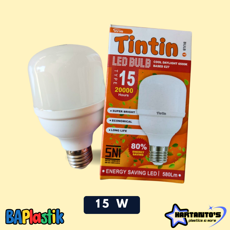 Jual LAMPU LED TINTIN 15 WATT type T KAPSUL | Shopee Indonesia