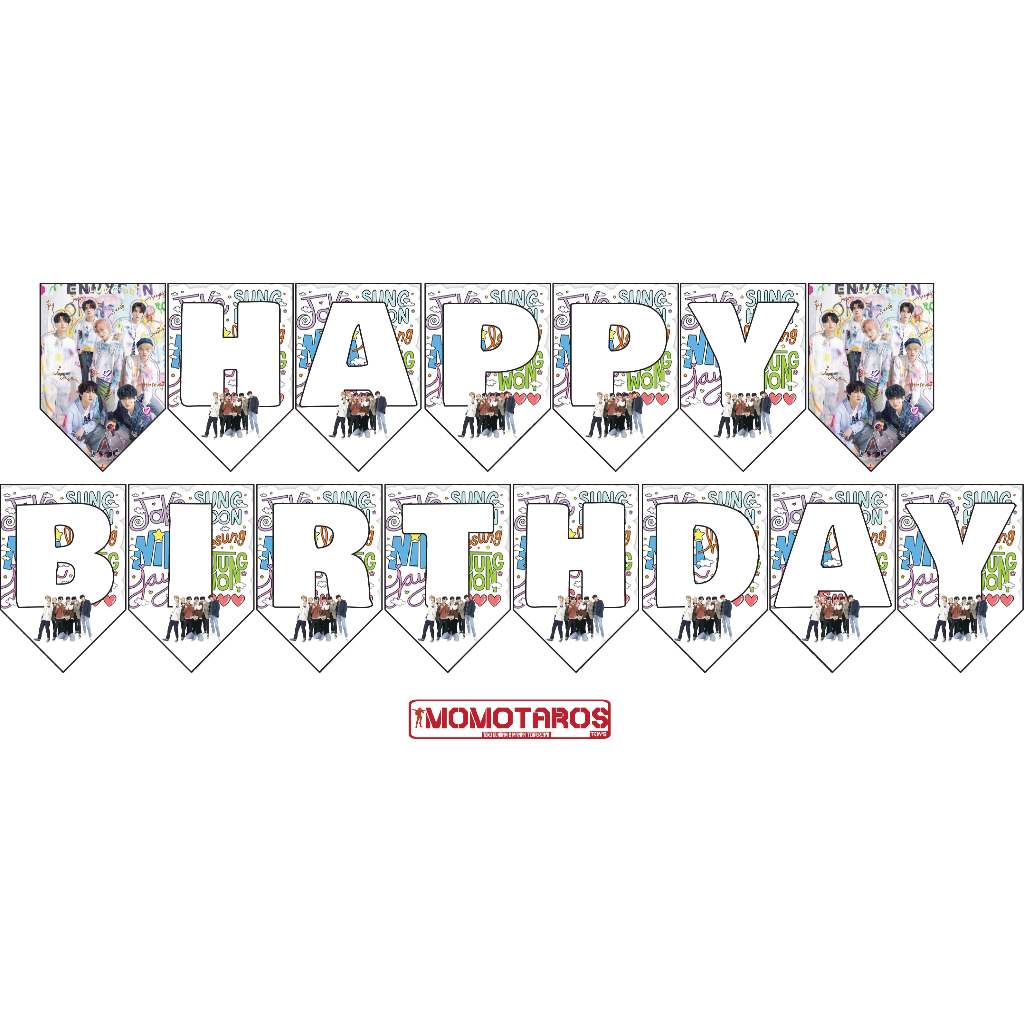 Jual Banner HBD Enhypen kpop set | Shopee Indonesia