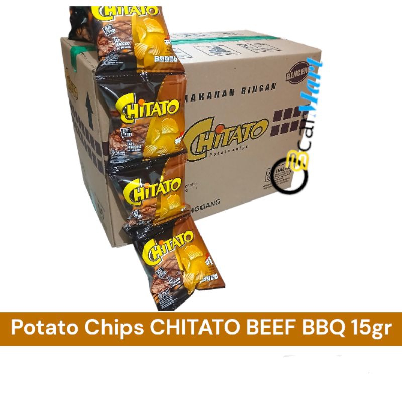 Jual CHITATO Sapi Panggang Beef BBQ 1 Dus isi 6 Renceng 15g | Shopee ...