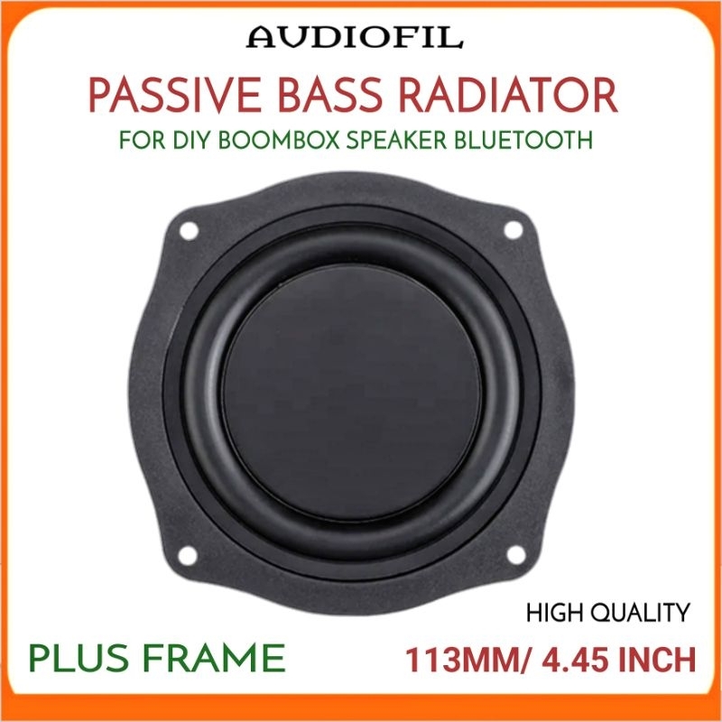 Jual Passive Bass Radiator 4 inch 113mm Pasif Bass Membran Low ...