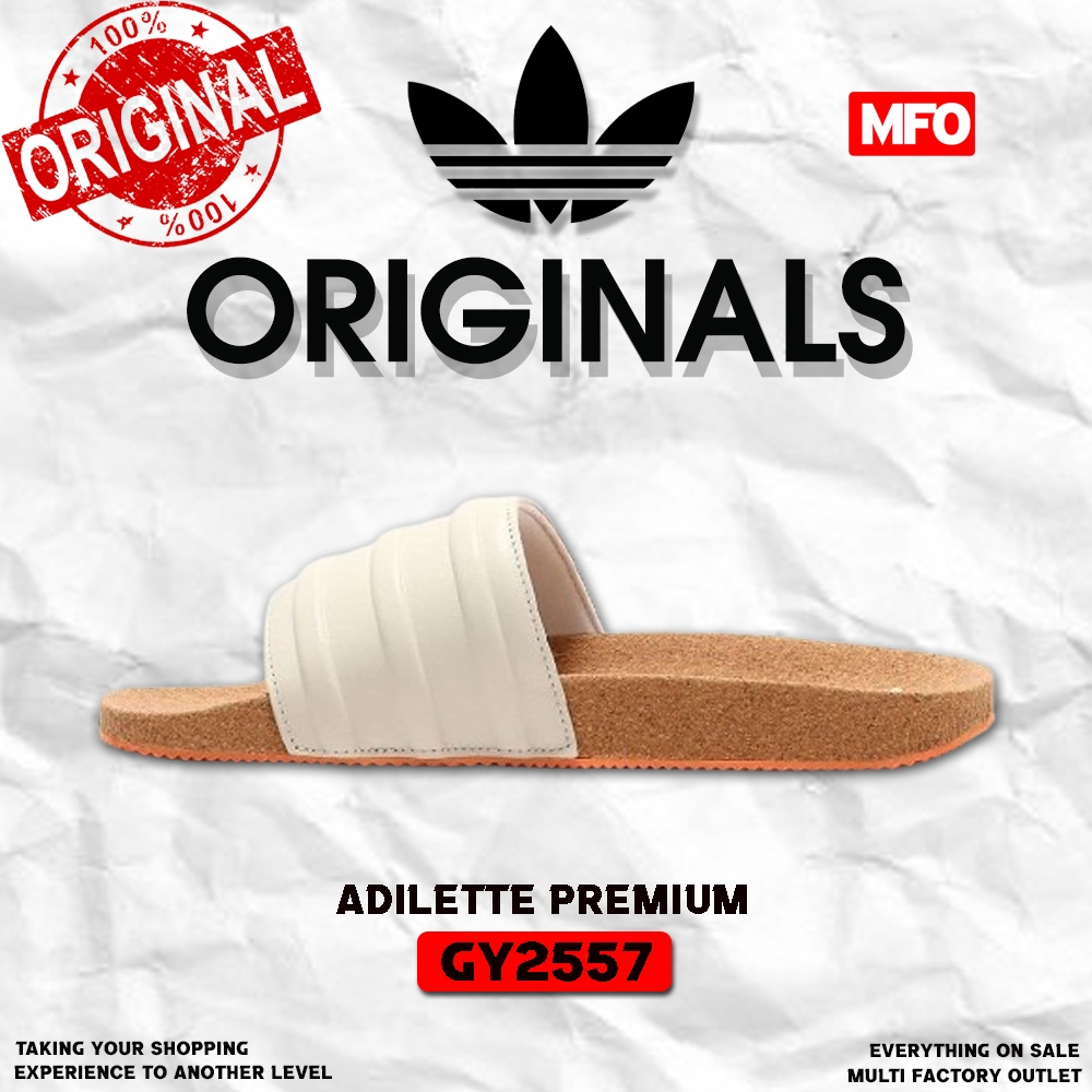 Jual ADILETTE PREMIUM ORIGINAL ORI SANDAL ADIDAS GY2557 | Shopee Indonesia
