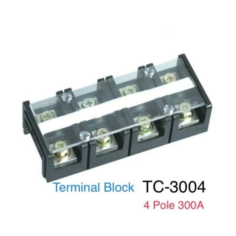 Jual Fort Terminal Blok kabel TC-3004 4 pole 200A 4P 300 Ampere Block cable | Shopee Indonesia
