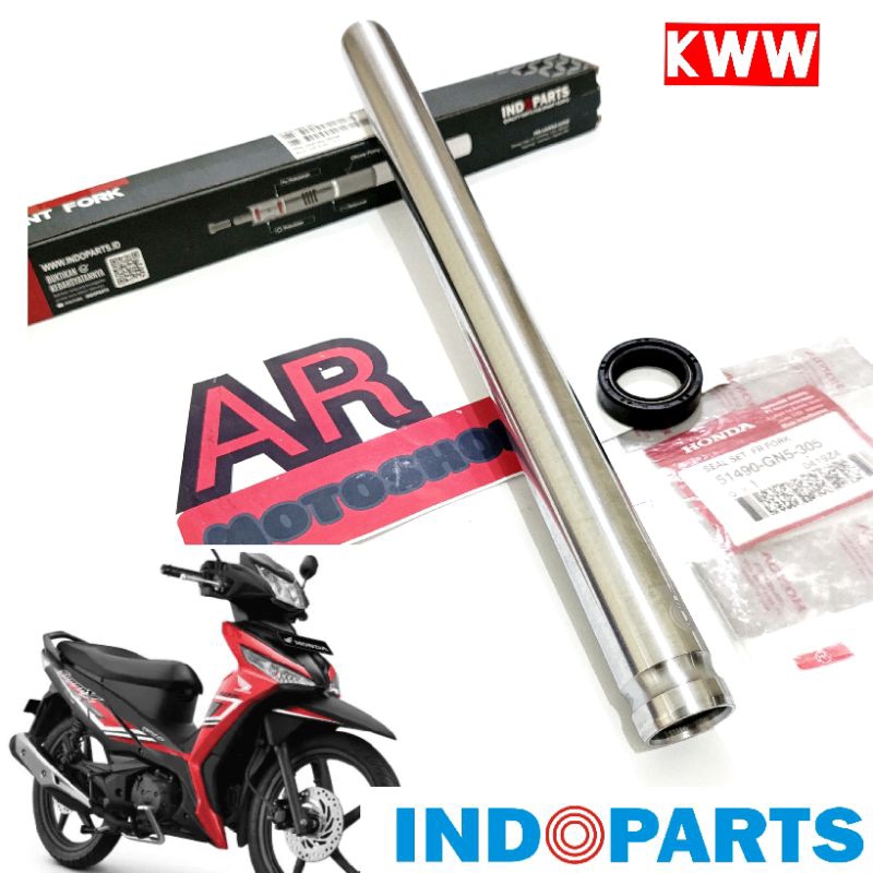 Jual as shock depan + sil shock ( SATUAN) honda supra 125 dan blade 125 ...