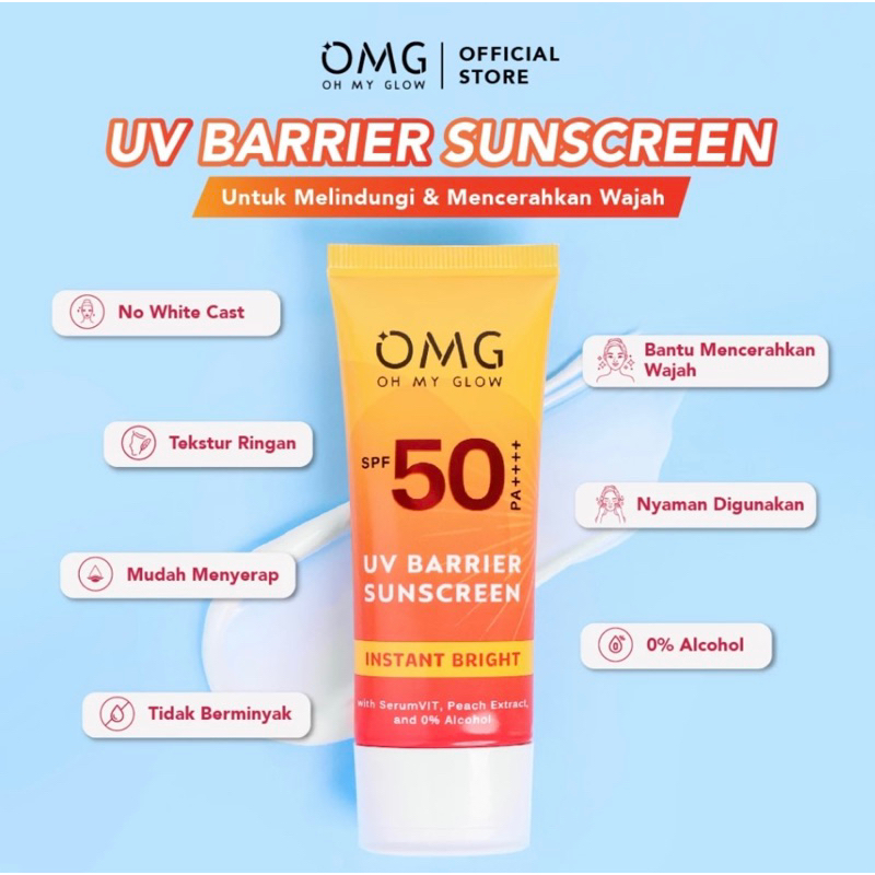 Jual OMG Sunscreen SPF50 PA++++ | Shopee Indonesia