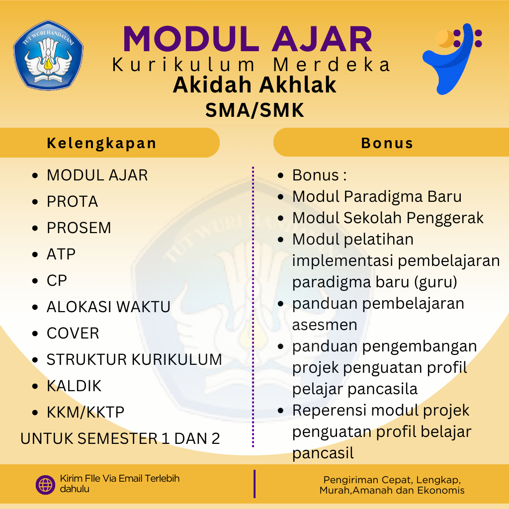 Jual RPP Merdeka Akidah Akhlak Kelas 10.11.12 SMA/MA Kurikulum Merdeka | Shopee Indonesia
