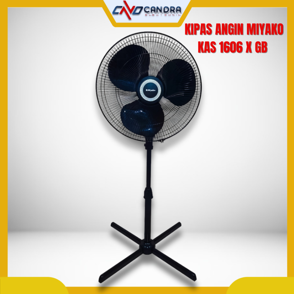 Jual Kipas Angin MIYAKO KAS 1606XGB /kipas berdiri | Shopee Indonesia
