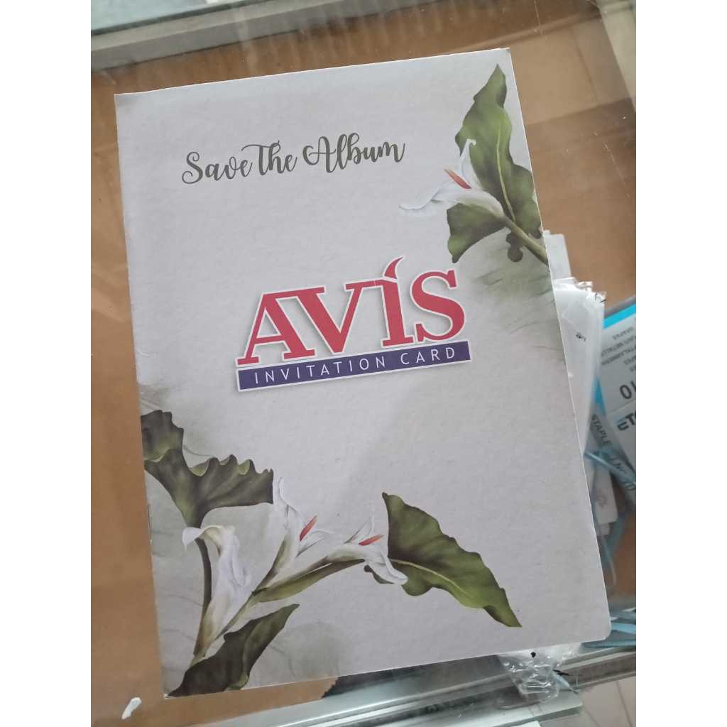 Jual Katalog Blangko Undangan Avis 128 - 132 | Katalog Blangko Undangan ...