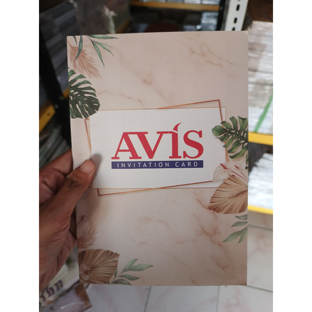 Jual Katalog Blangko Undangan Avis 117 - 122| Katalog Blangko Undangan ...