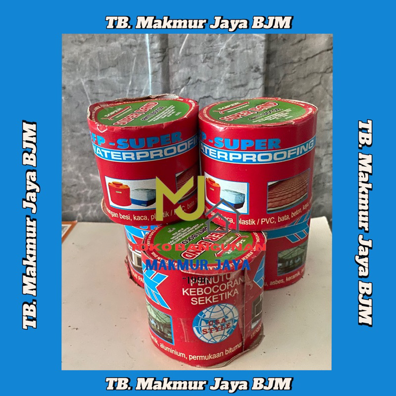 Jual Tambal Seng Atap Bocor | Superband Atap | Shopee Indonesia