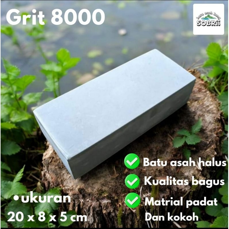 Jual Batu Asah Alam Ungkal Ukuran 20x8x5Cm Penajam Pisau Golok Asli ...