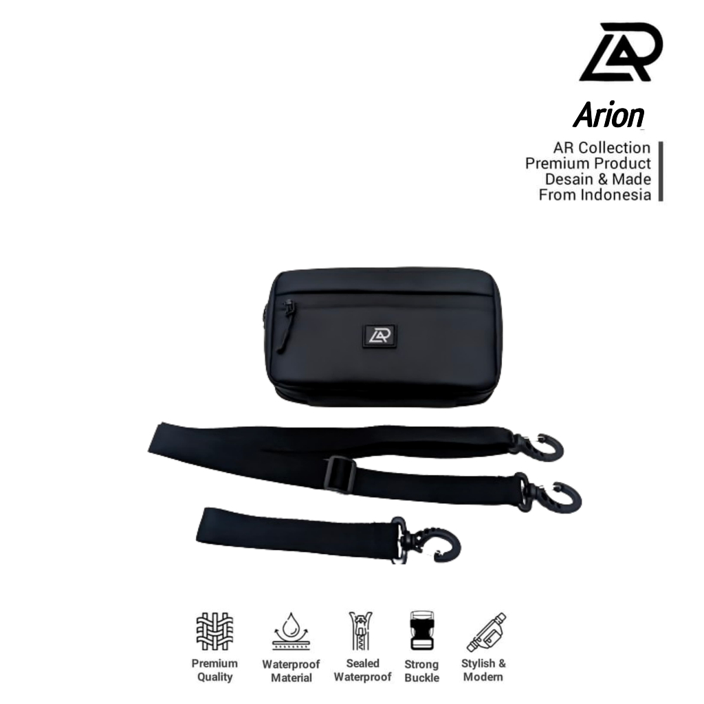 Jual Ar.collection Arion tas handbag /clutch bag tas tangan pria waterproof exclusive edition ...