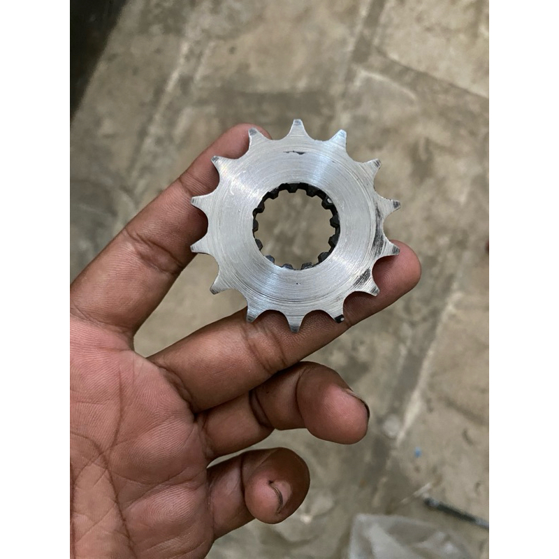 Jual gear depan custom r25, ninja 250, cbr250rr 428 415 | Shopee Indonesia