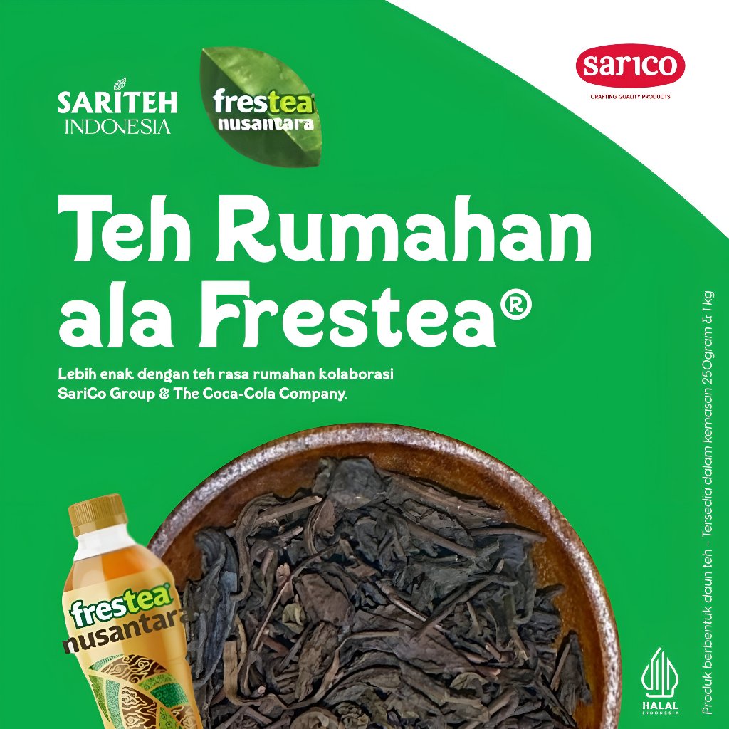 Jual Sariteh Indonesia x Frestea Nusantara - Jasmine Roasted Tea Blend ...