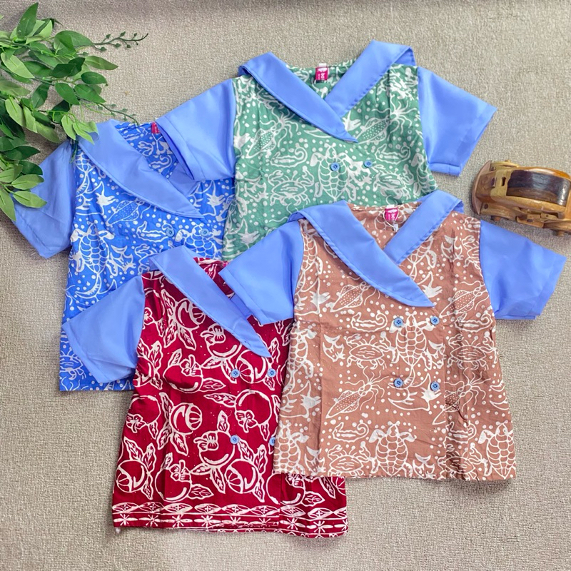 Jual BATIK KIDS BLUS BATIK ANAK MOLISA BATIK CAP BISA BLUS DAN OUTER ...