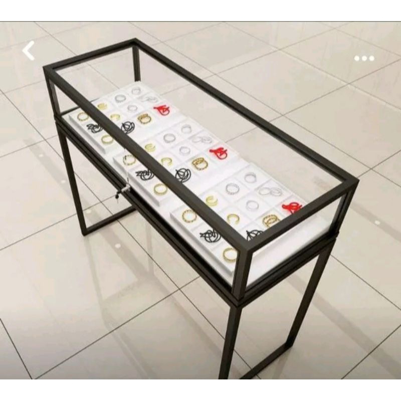 Jual meja display kaca | Shopee Indonesia