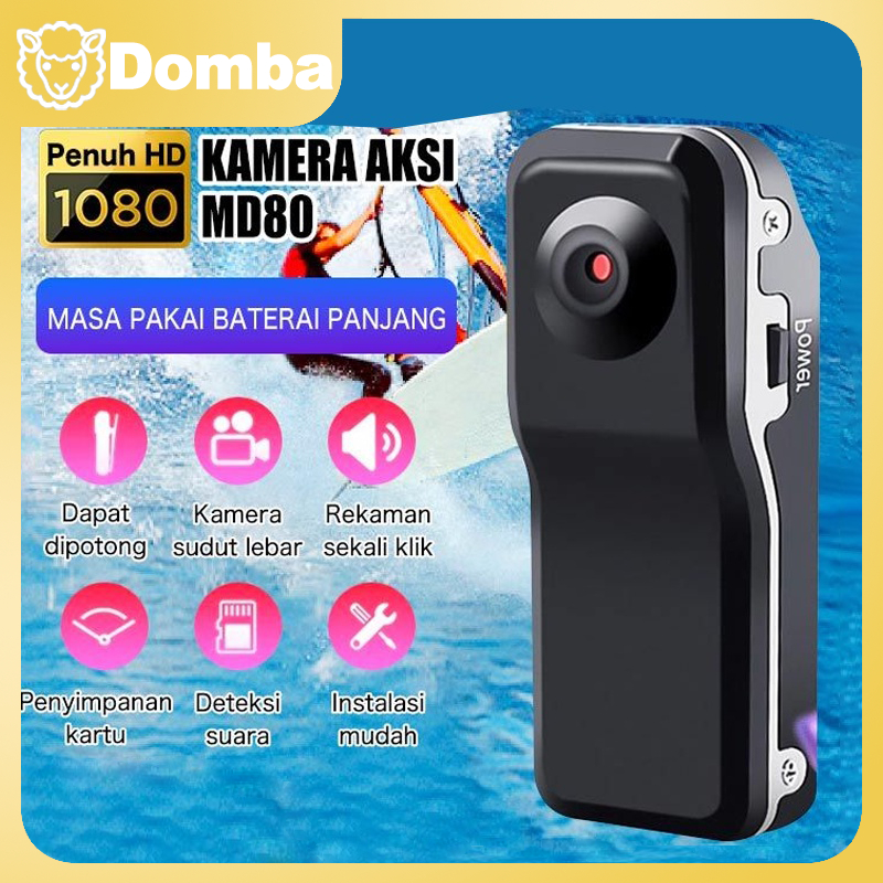 Jual Camera mini MD80 / Spy Camera Video Recorder Thumb Mini DV DVR /Mini DV / Kamera Pengintai ...