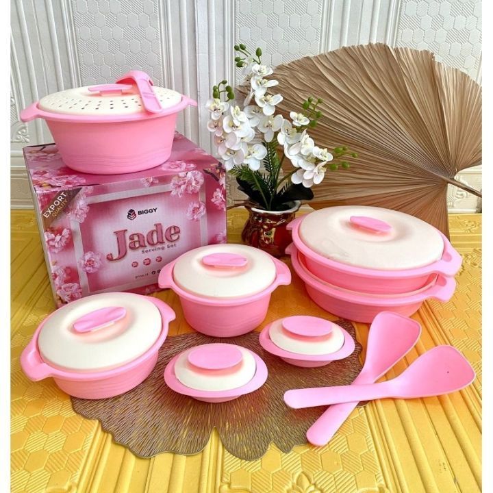 Jual JADE set prasmanan set BIGGY saving set wadah saji set plastik BPA ...