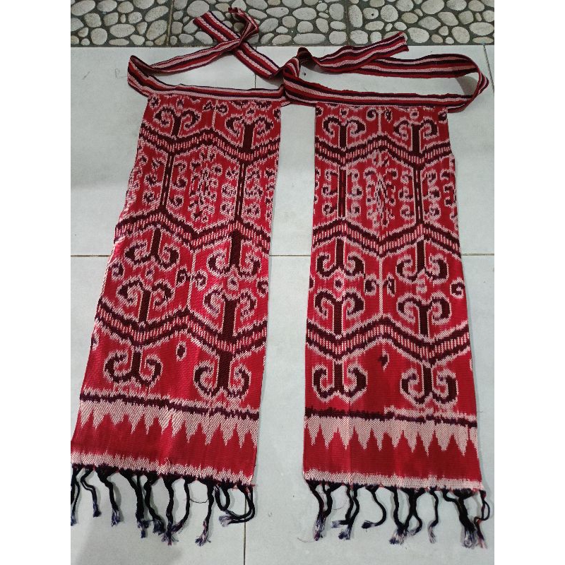 Jual cawat kain pua kumbu cawat khas Dayak cawat kalimantan | Shopee ...