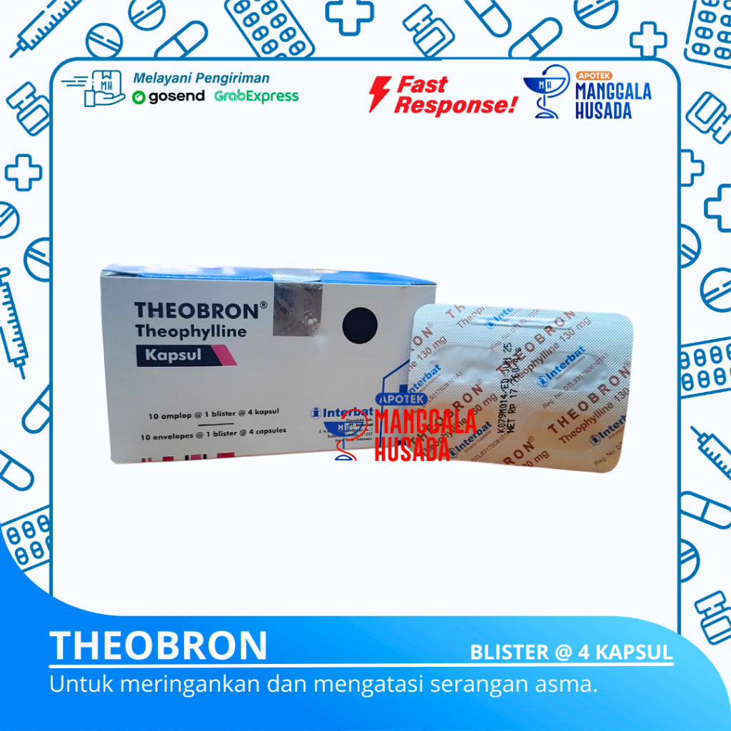 Jual THEOBRON PER BLISTER @ 4 KAPSUL | Shopee Indonesia