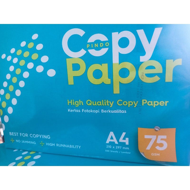 Jual Kertas HVS Copy paper A4 75Gsm | Shopee Indonesia
