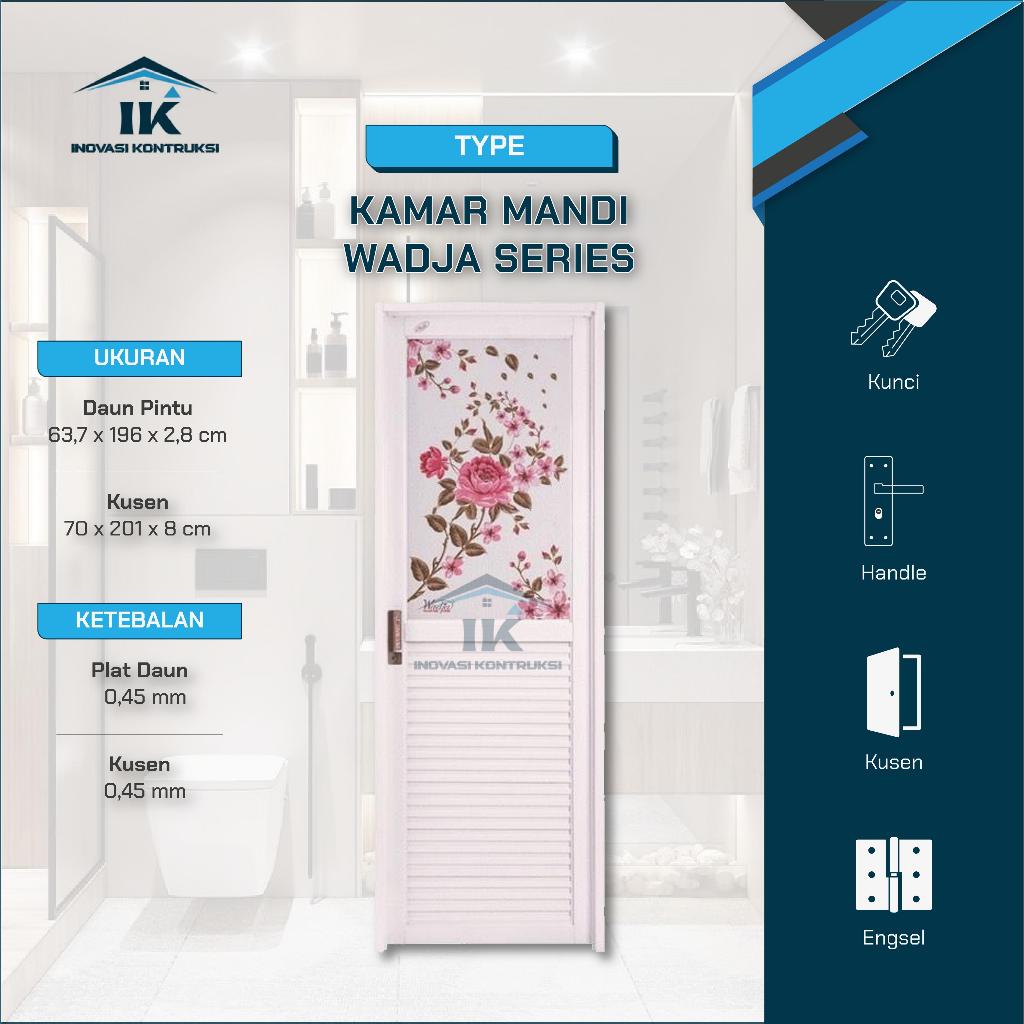 Jual INOVASI KONTRUKSI - (WADJA SERIES) Full Set Pintu Kamar Mandi ...