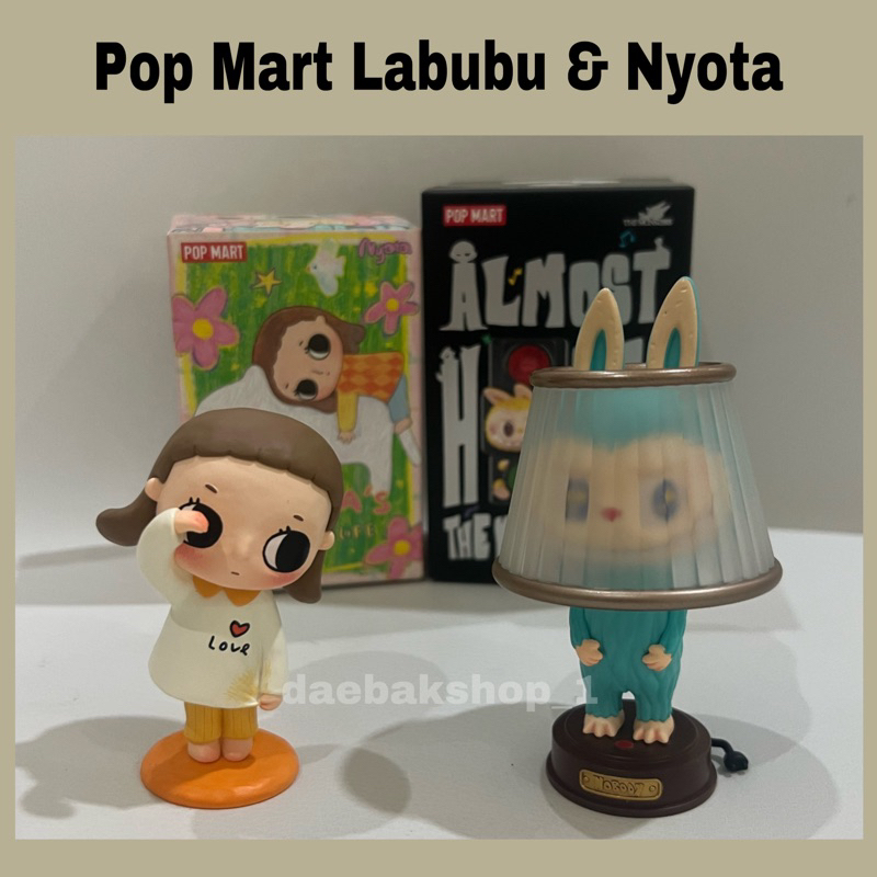 Jual Pop Mart Labubu Lamp Almost Hidden Series Nyota Fluffy Life See ...
