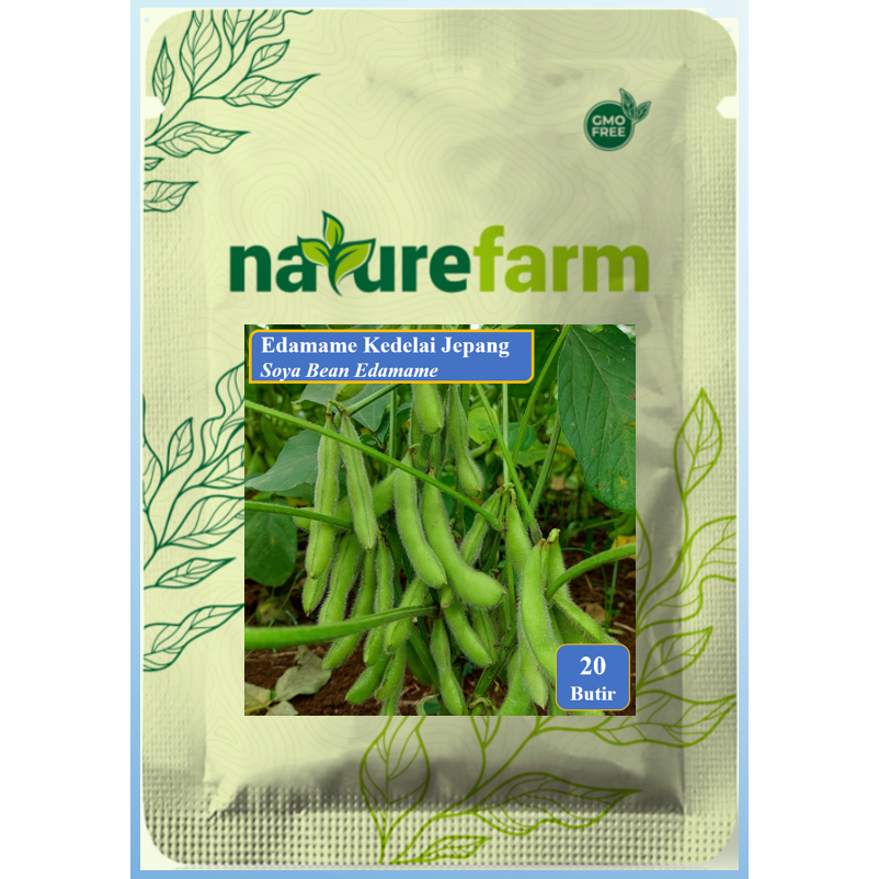 Jual Naturefarm - Benih Bibit Edamame Kedelai Jepang Super - 20 Butir ...