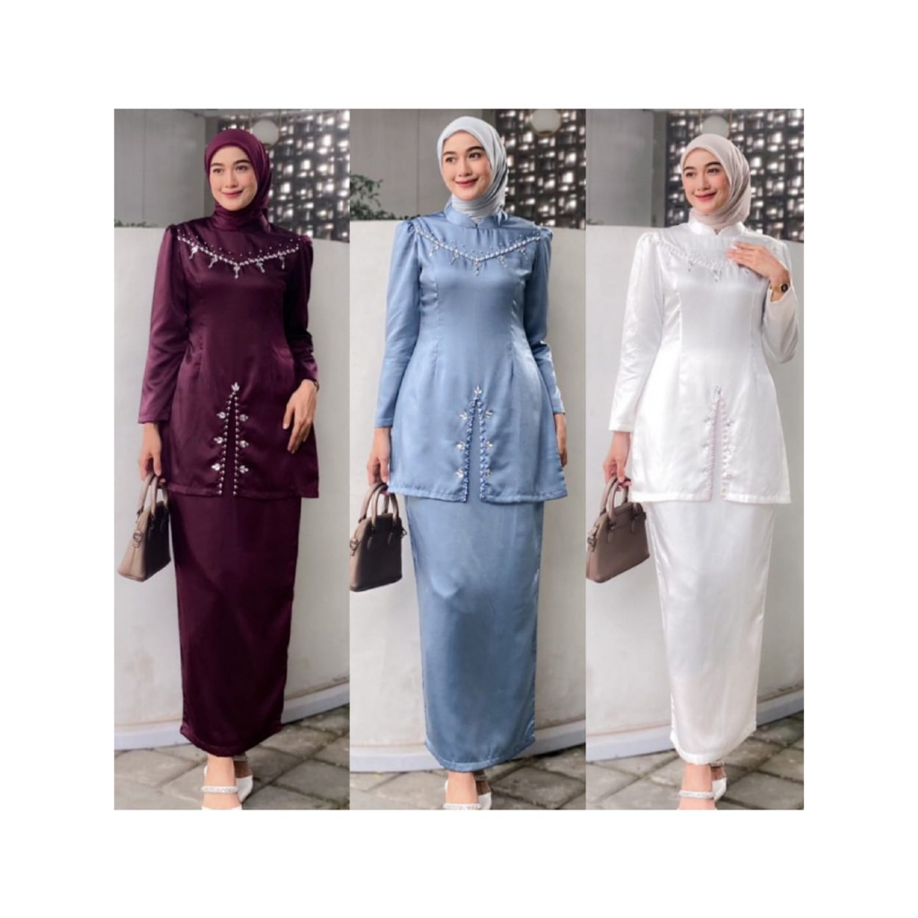 Jual Perfect Dress - ( Ada jumbo ) New Fayra oneset kurung melayu ...