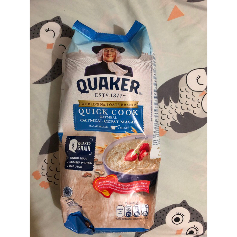 Jual Quaker Quick Cooking Oatmeal 800 gr (exp july2025) | Shopee Indonesia