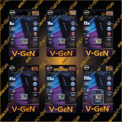 Jual MEMORY CARD VGEN TURBO SERIES CLASS 10 - MEMORY CARD VGEN 8 GB 16 ...