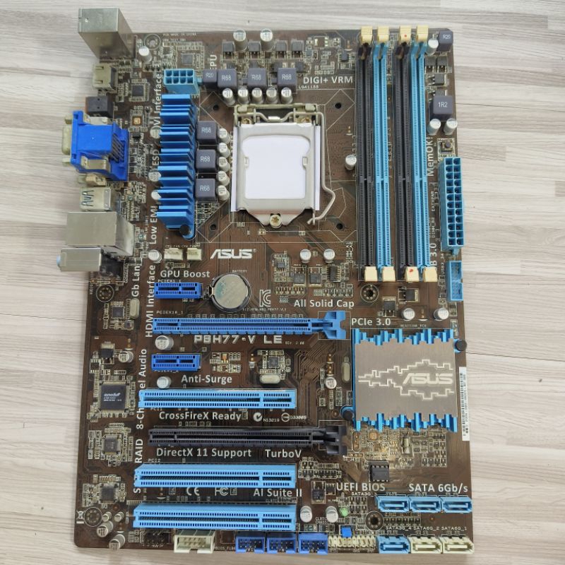 Jual MAINBOARD ASUS P8H77-V LE LGA 1155 RUSAK | Shopee Indonesia