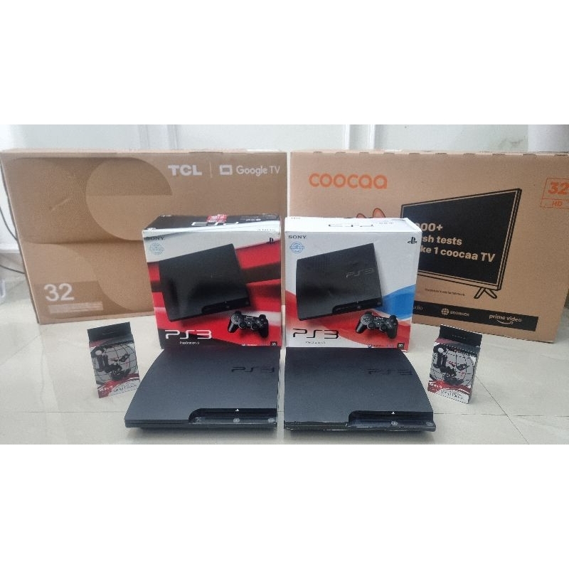 Jual Paket PS3 Slim seri 25 CFW + Smart TV Coocaa TCL | Shopee Indonesia