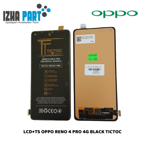 Jual Lcd Touchscreen Oppo Reno 4 Pro 4G Black | Shopee Indonesia