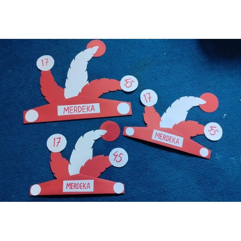 Jual bandana merdeka/ bandana merah putih/ topi kemerdekaan/topi jalan ...