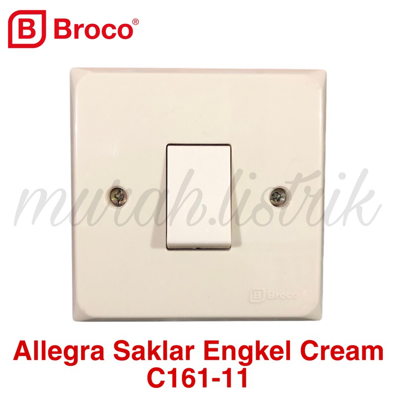 Jual BROCO ALLEGRA IB SAKLAR ENGKEL CREAM C161 (HARGA GROSIR) | Shopee ...