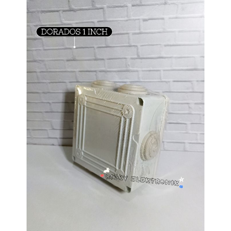 Jual Dorados Duradus Kotak 1" 1 inch Putih Junction Box DEXTA DX-123 ...