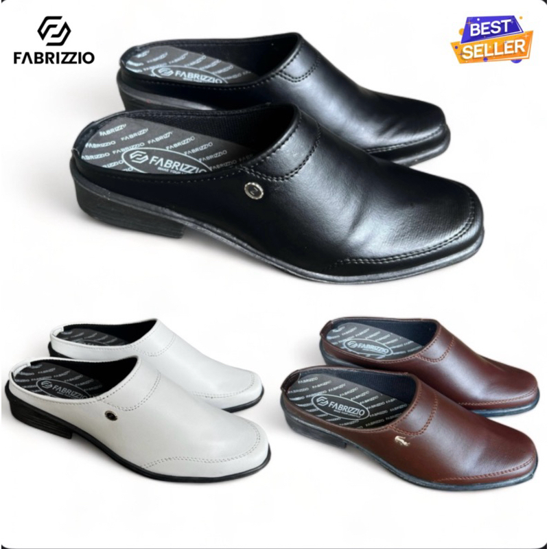 Jual SEPATU SLOP BUSTONG PRIA KULIT TERLARIS SEPATU PANTOFEL PRIA ...