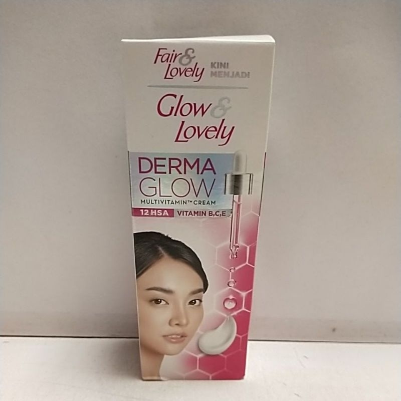 Jual Fair & lovely Krim pencerah wajah 46g Derma Glow 12 HSA dengan ...
