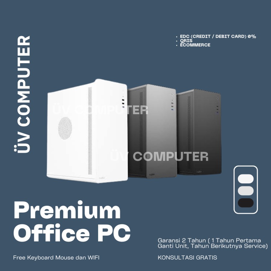 Jual UV Computer OFFICE PC Komputer Admin Kantor Sekolah Premium Intel ...
