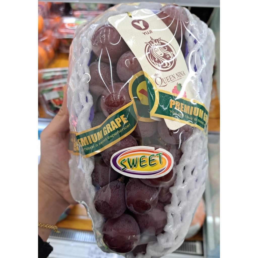 Jual Buah Anggur Queen Nina Yuji Super / Pack | Shopee Indonesia
