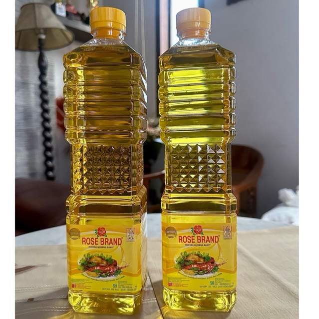 Jual MINYAK GORENG Rose Brand kemasan 1 liter Rosebrand kemasan 1L ...