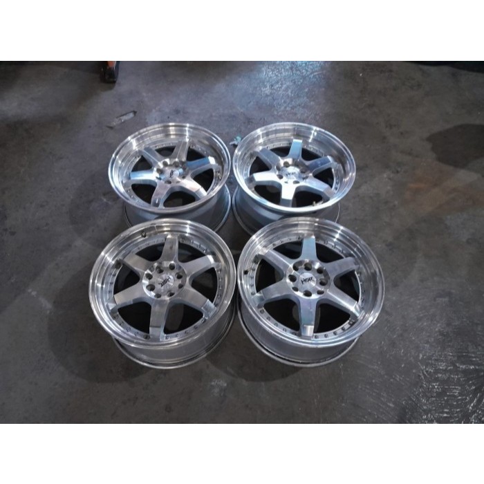 Jual VELG MOBIL SEKEN BEKAS YARIS R17 LUBANG 4 HSR BORGO R17X7,5/8,5 BAUT 4X100/114 ET40/35 PNP ...