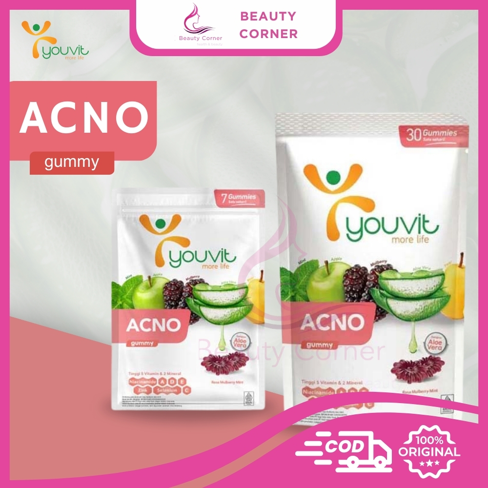 Jual Youvit Acno Gummy - Vitamin Untuk Kulit Berjerawat | Shopee Indonesia