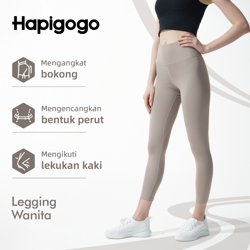 Jual 【BISA COD】 Celana Seamless Legging Celana Olahraga Wanita High Waist Running Yoga Gym Pants ...