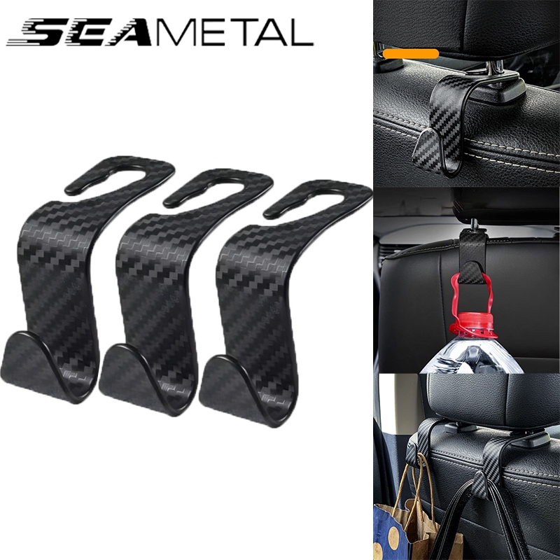 Jual SEAMETAL Hanger Kursi Mobil Gantungan Barang Hook Hanger Mobil ...
